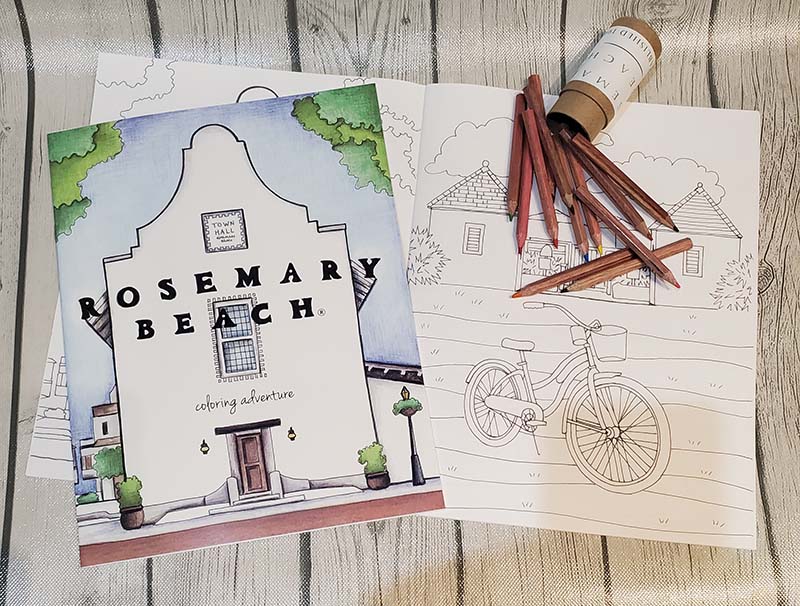 coloring pages town